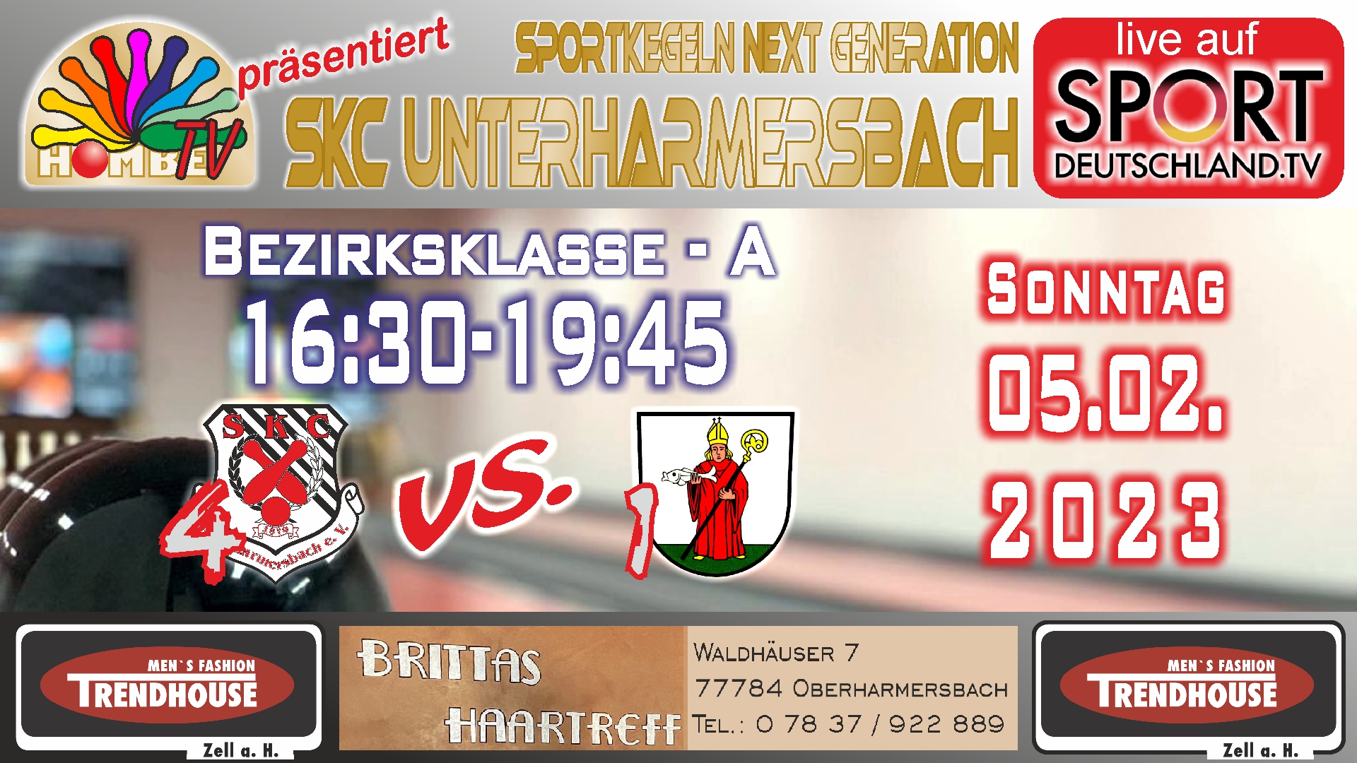 LIVESTREAM: SKC Unterharmersbach VI – SKC Nordrach II – skc-unterharmersbach.de